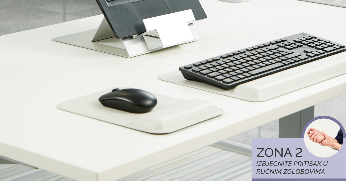 Ergonomski proizvodi na radnom mjestu: Fellowes Four Zone Approach ...